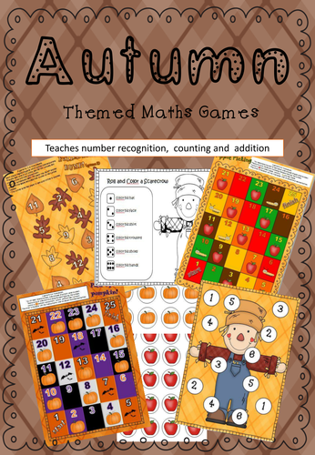 Autumn Maths Games | Teaching Resources