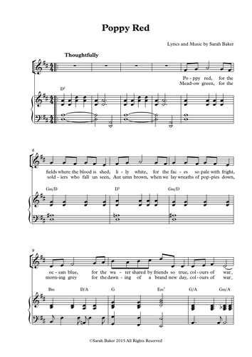 Poppy Red | Teaching Resources