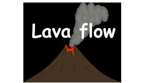 Scientific Skills Lava Flow Investigation for use with unit 8H ...
