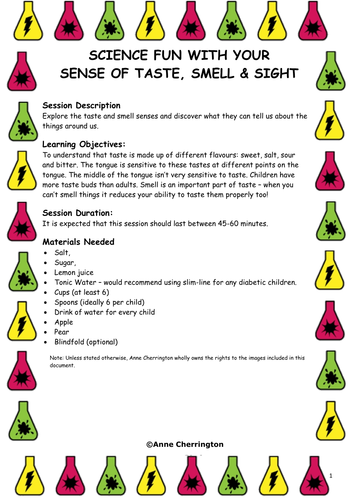KS1 & KS2 - Science Lesson Plans(x3) - Senses Hearing, Sight, Touch ...