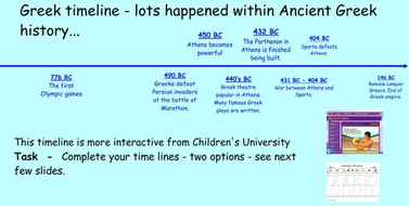 Ancient Greece - KS2 - Lesson 2 - Chronology - When did the Ancient ...