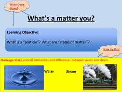 KS3 Science Particles Year 7 - 10 lessons! | Teaching Resources