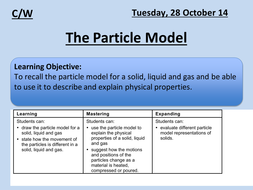 KS3 Science Particles Year 7 - 10 lessons! | Teaching Resources