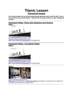 Titanic Lesson | Teaching Resources