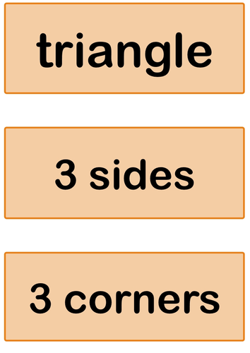 2D shapes cards and matching game | Teaching Resources