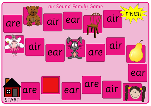 Sound family boards games | Teaching Resources