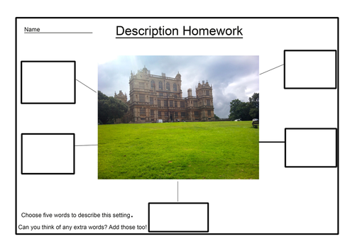 Complete Lesson - Year5 Describing a setting - Word Level by BBadger ...