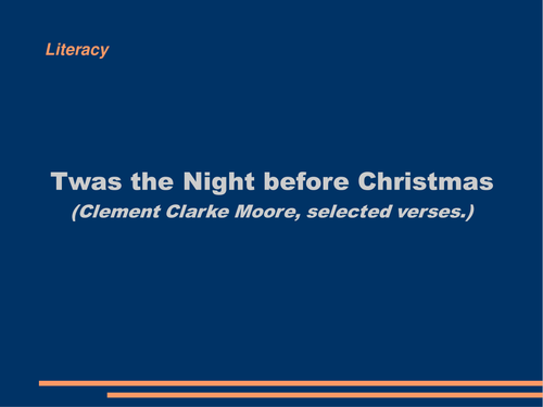 Twas the Night before Christmas - Comprehension | Teaching Resources