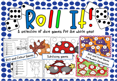 Roll It! A year of dice games | Teaching Resources