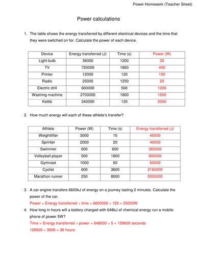 GCSE Energy Bundle | Teaching Resources