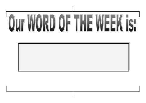 Wow Words | Teaching Resources
