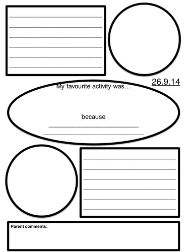 Learning log templates | Teaching Resources