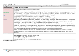 Year 3 and 4 Spellings (SPaG): Words with the s sound spelt sc ...