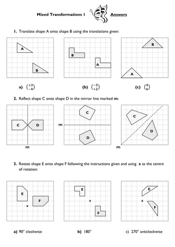Transformations by grallert - Teaching Resources - TES