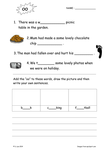 Vowel Digraphs: Set 5 OO sound | Teaching Resources