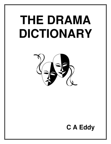 The Drama Dictionary by DaisysLot - Teaching Resources - TES