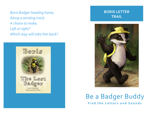 Boris The Lost Badger Letters and Sounds Nature Trail | Teaching Resources