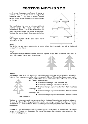 Festive Maths Pack 27 | Teaching Resources