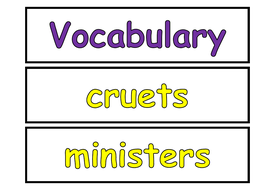 Christianity - Visiting a Place of Worship - Church, Flash cards ...