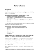 Christianity - Visiting a Place of Worship - Church, Flash cards ...