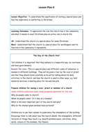 Christianity - Visiting a Place of Worship - Church, Flash cards ...