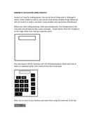 Creating a Calculator in Scratch | Teaching Resources