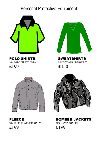 PPE Maths Questions Personal Protective Equipment | Teaching Resources