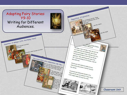 Adapting Fairy Stories (Years 9 and 10) | Teaching Resources