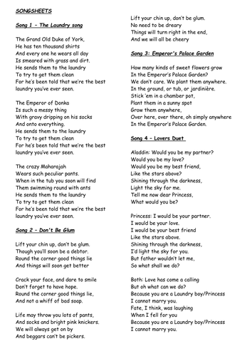 Aladdin | Teaching Resources