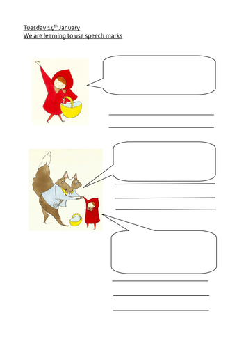 Little Red Riding Hood | Teaching Resources