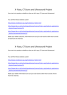 X-Rays and Ultrasound | Teaching Resources