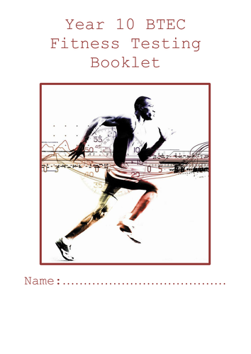 Fitness Testing Booklet | Teaching Resources