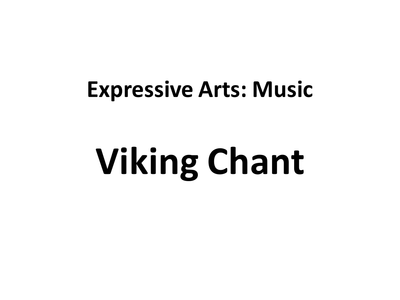 Simple Music Lesson - Viking Chant - KS2 by Toosh2013 - UK Teaching ...