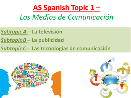 Revision - Los Medios de Comuniacion - Media AS Spanish: TV ...