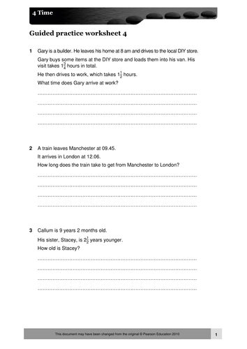 Time | Teaching Resources