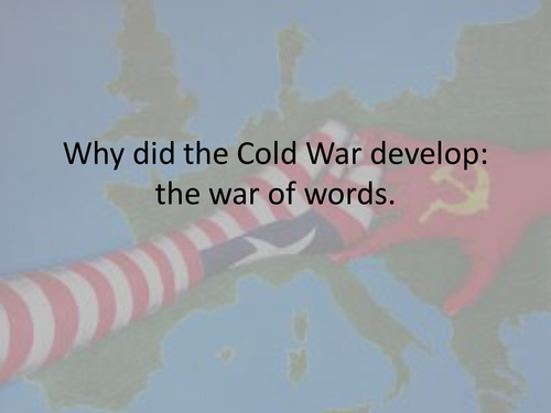 Edexcel UNIT 1 - COLD WAR 1943-1991 | Teaching Resources