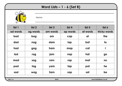 36 spelling bees lists for phonic phases 2-6 multi-tasks spelling ...
