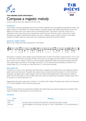 Key Stage 2 Music Lesson Plans | Teaching Resources