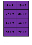 44 Times Tables Matching Cards | Teaching Resources