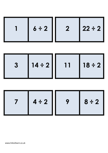 Sample 2 times table games and activities | Teaching Resources