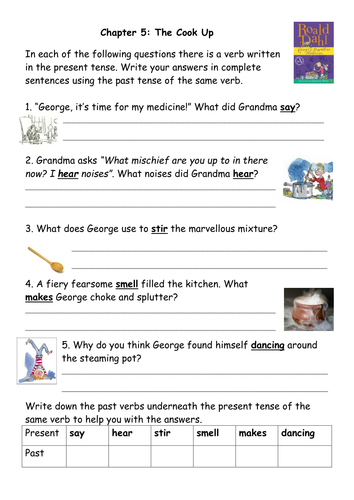 George's Marvellous Medicine by Roald Dahl | Teaching Resources