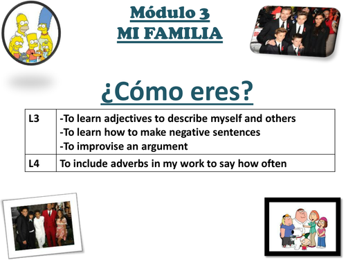Como eres | Teaching Resources