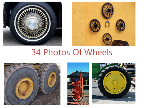 34 Wheel Photos PowerPoint Presentation + 31 Fun Teaching Activities ...