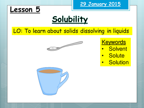 Solids, Liquids and Gases Year 7 UNIT | Teaching Resources