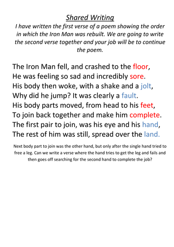 The Iron Man book study | Teaching Resources