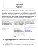 The Iron Man book study | Teaching Resources