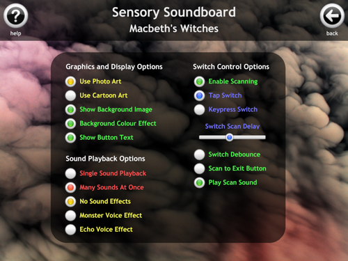 Macbeth Soundboard for Complex Needs and PMLD | Teaching Resources