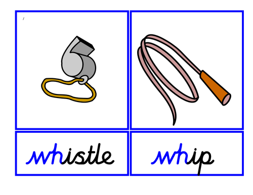 Phase 5: wh grapheme - selection of activities, games and presentation ...