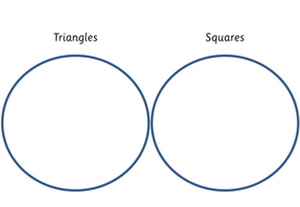 Venn Diagrams - Shape Sorting | Teaching Resources