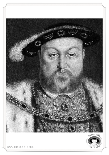Henry VIII and Wives Tudor Portrait Art | Teaching Resources